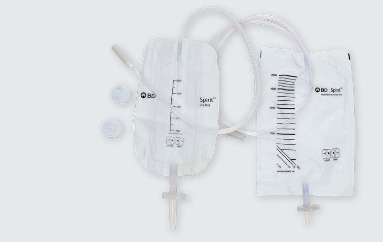 BD Spirit Leg Bags and Bed Drainage Bags | BD