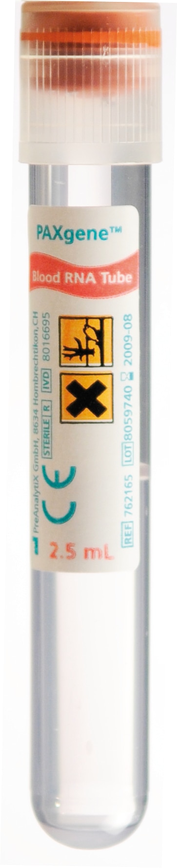 PAXgene® Blood RNA Tube - 762165 | BD