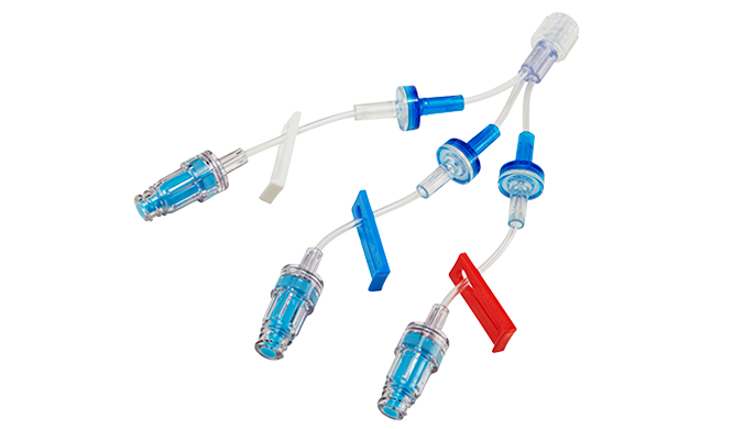BD® MaxZero™ Extension Set Minibore, Trifuse, 3 bonded MaxZero™ Needle ...
