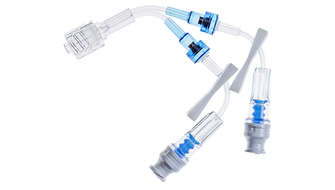 BD® SmartSite™ 2-way Extension Set w/ BCV 12 cm, 2 slide clamps ...