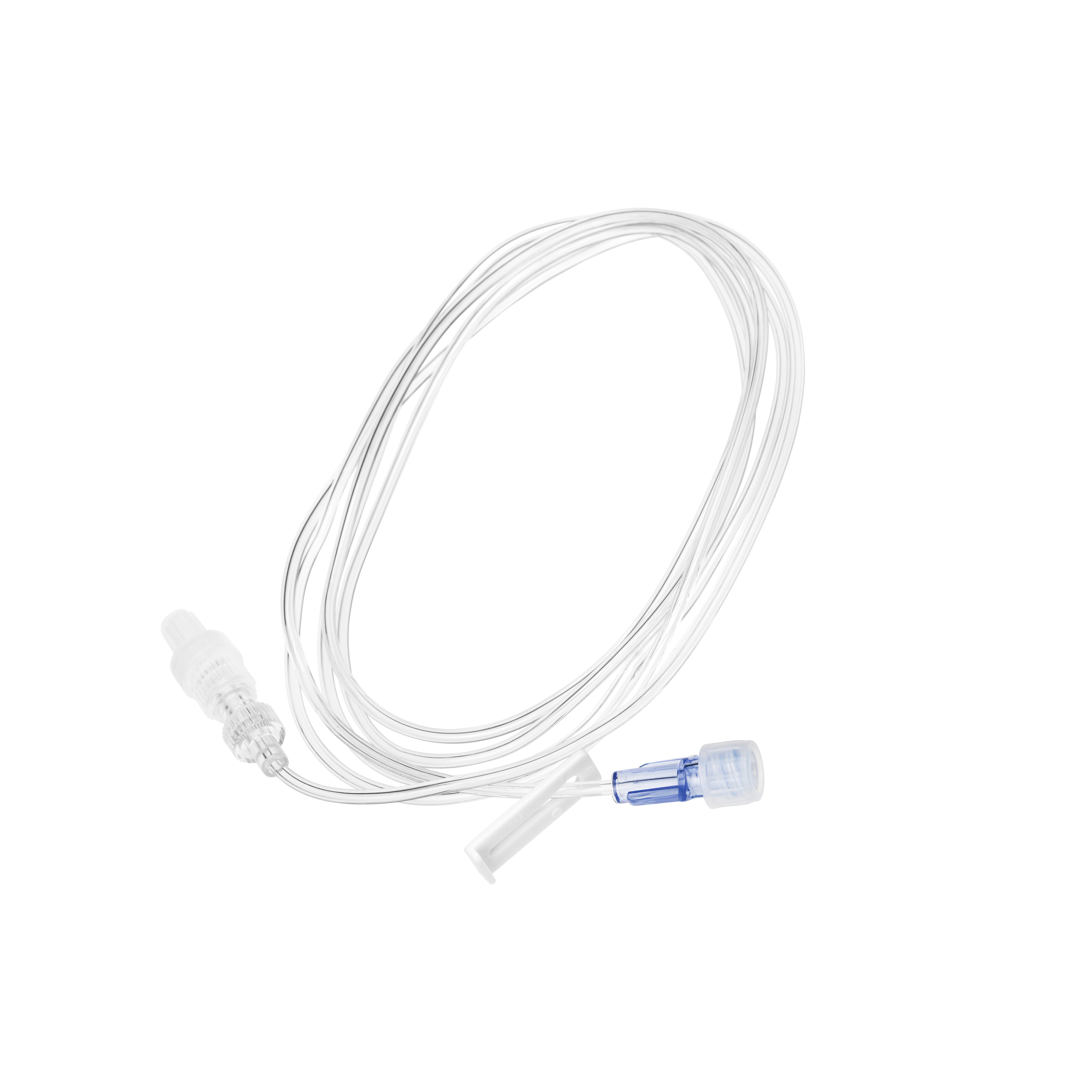 Microbore Ext. Set - bore 1 mm - 40 bar - Rot. LL - clamp - 150 cm - PA ...