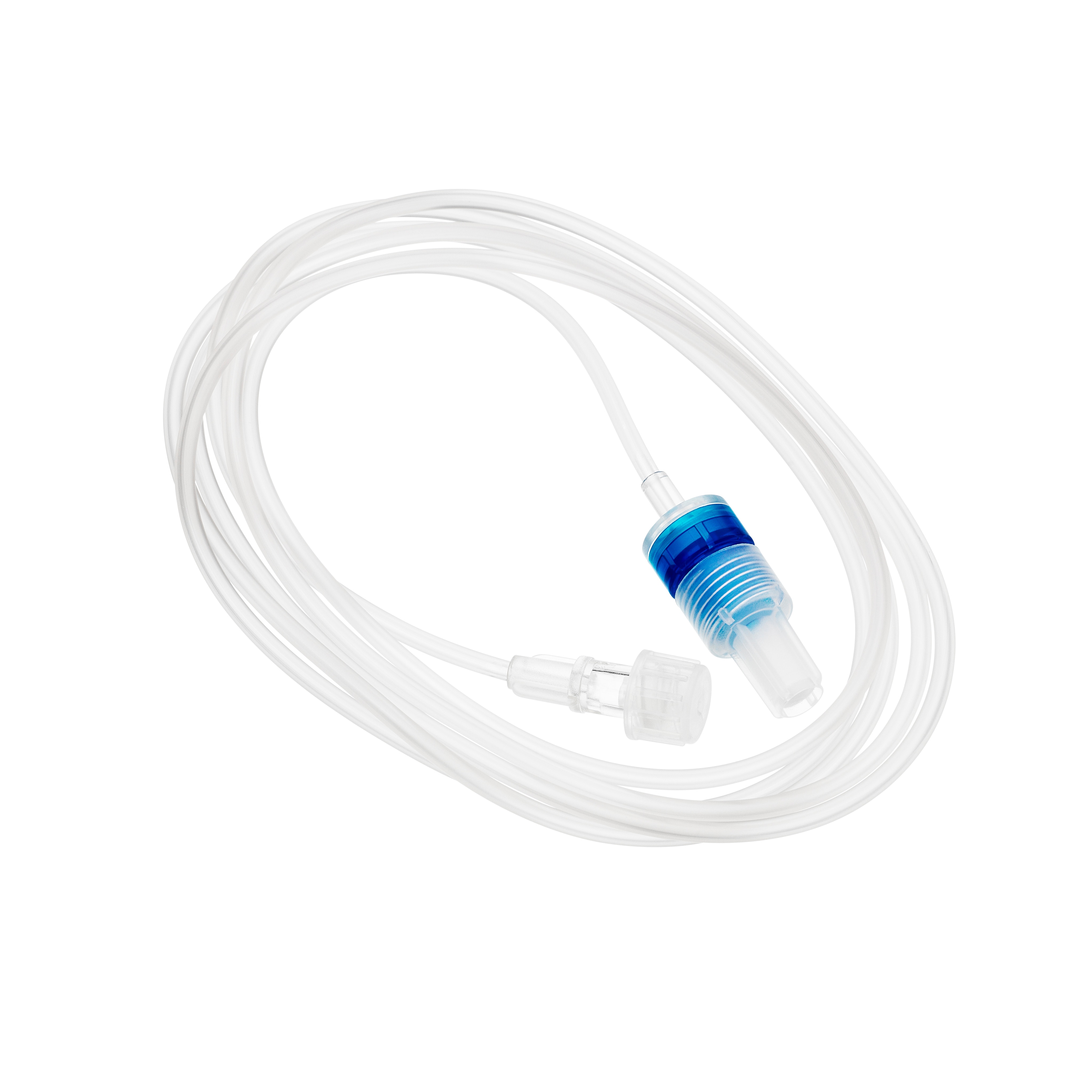 Microbore Ext. Set - bore 1 mm - low sorbing - PE lined PVC - pinch ...
