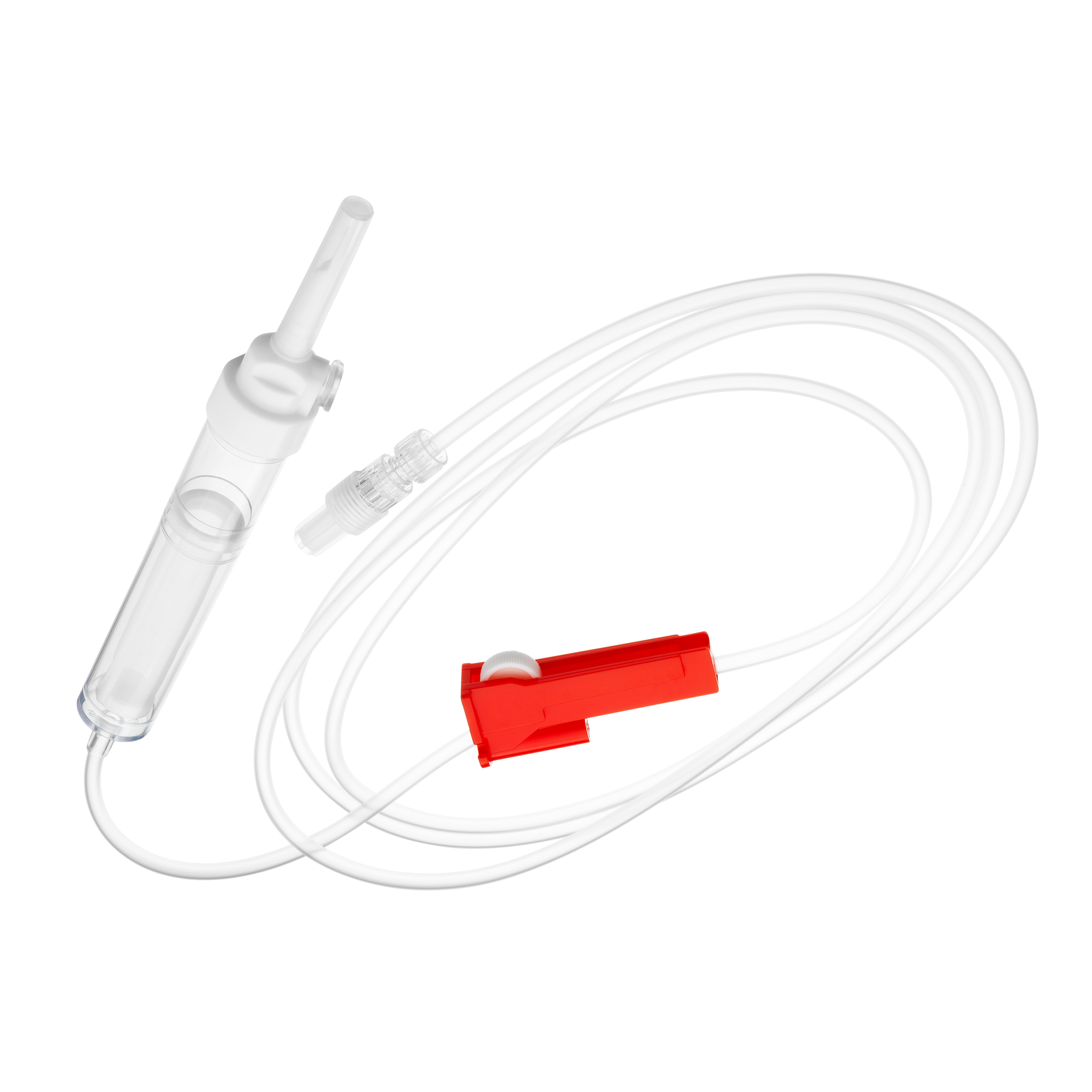 Blood set vented/unvented - straight - rotating luer lock - priming cap ...