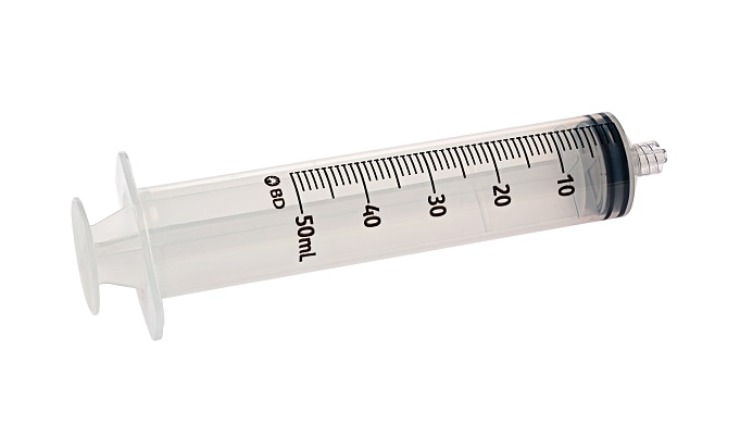 50 mL BD Luer-Lok™ Syringe only - 309653 | BD