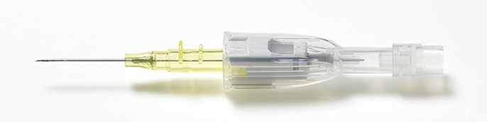 BD Cathena™ Safety IV Catheter, 24 G x 0.75 in. with BD Instaflash ...