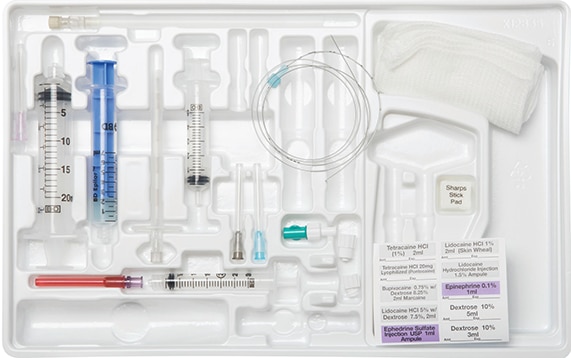 BD® Combined Spinal and Epidural Tray, BD® Whitacre Spinal Needle 27 G ...