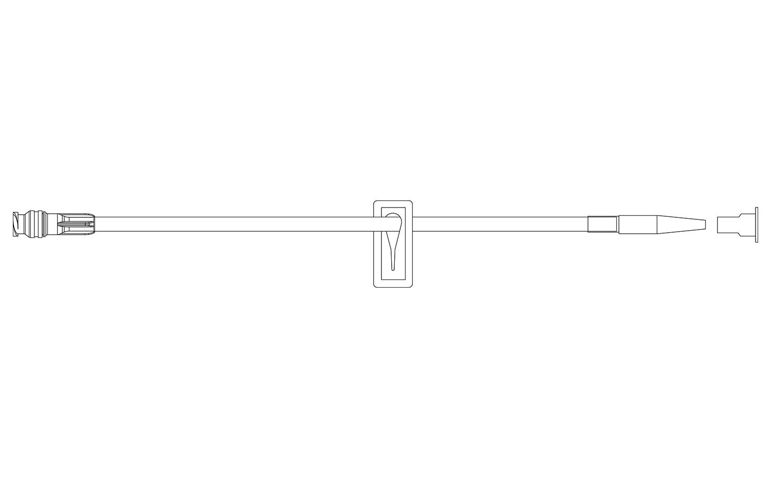 SmartSite™ Extension Set, smallbore 1 SmartSite™ Needle-free Connector ...