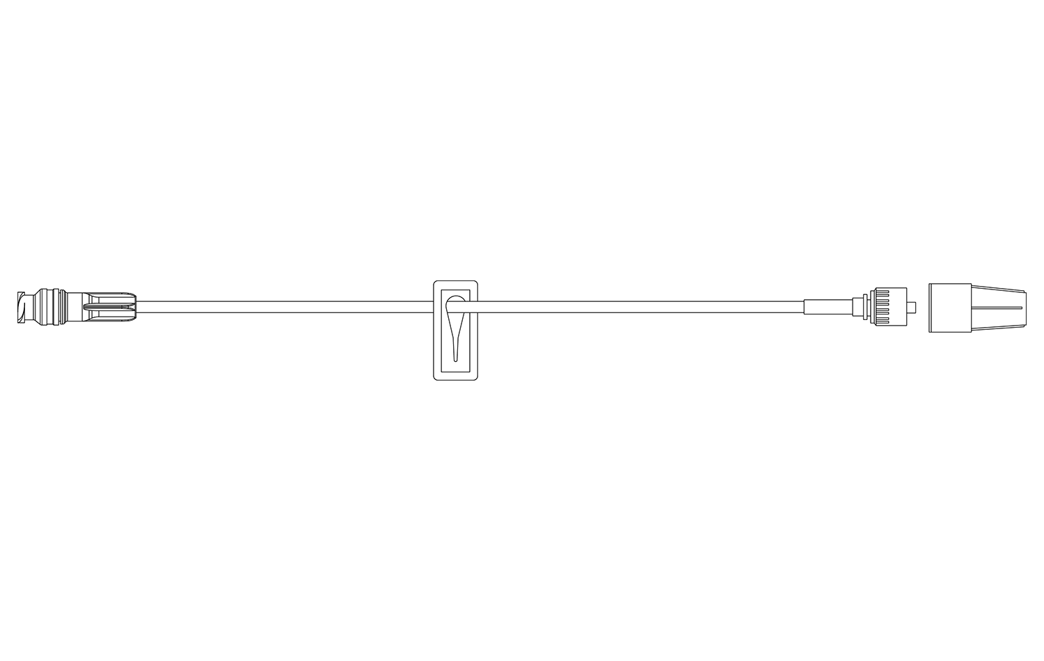 SmartSite™ Extension Set, smallbore, 1 SmartSite™ Needle-Free Connector ...