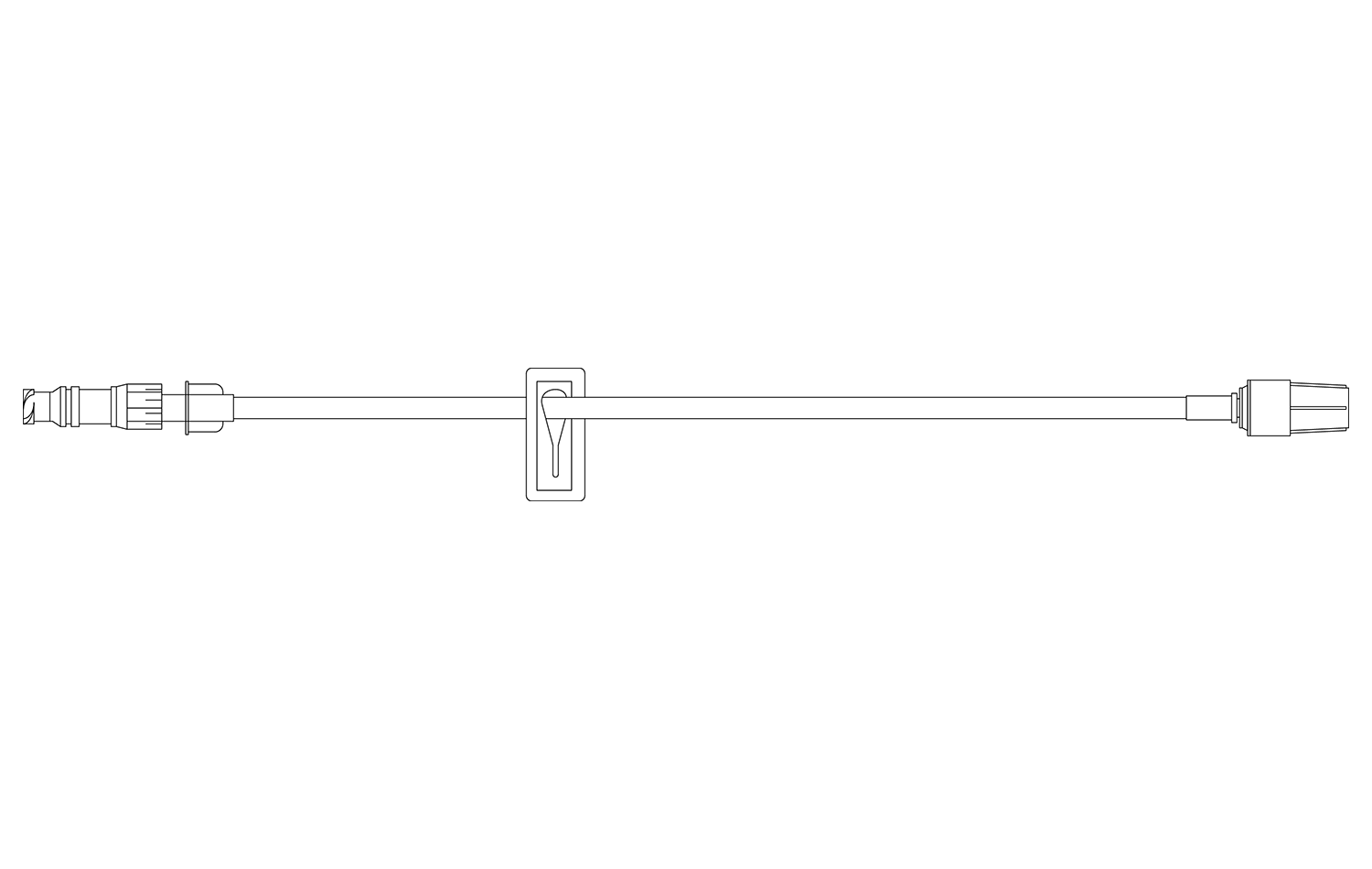 SmartSite™ Extension Set, 1 removable SmartSite™ Needle-Free Connector ...