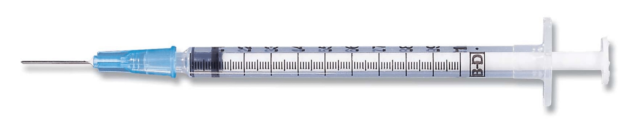 1 mL BD® Tuberculin Syringe with Detachable 25 G x 5/8 in. Needle ...