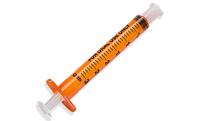 3 mL BD® Amber Oral Syringe - 305210 | BD