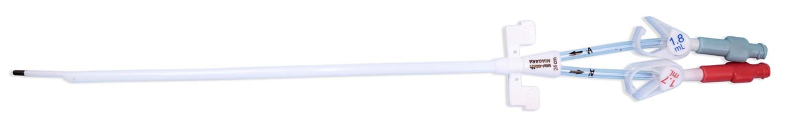 Niagara™ Straight Acute Dual-lumen Catheter Kit, 20 cm insertion length ...
