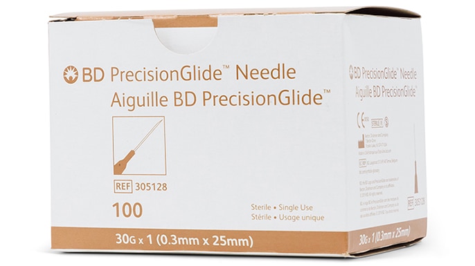 30 G x 1 in. BD PrecisionGlide™ Needle - 305128 | BD