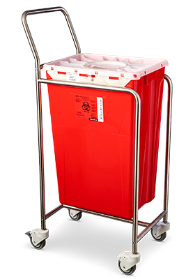 sharps trolley