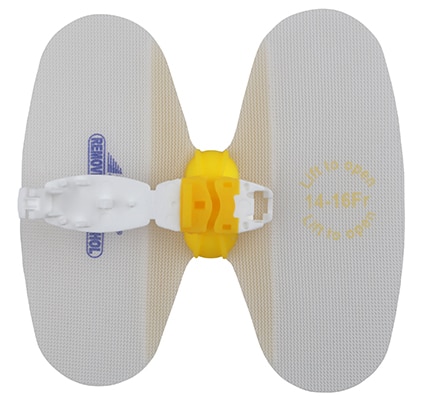 StatLock™ Universal Plus LR 14-16 Fr Catheters, Yellow, Butterfly ...