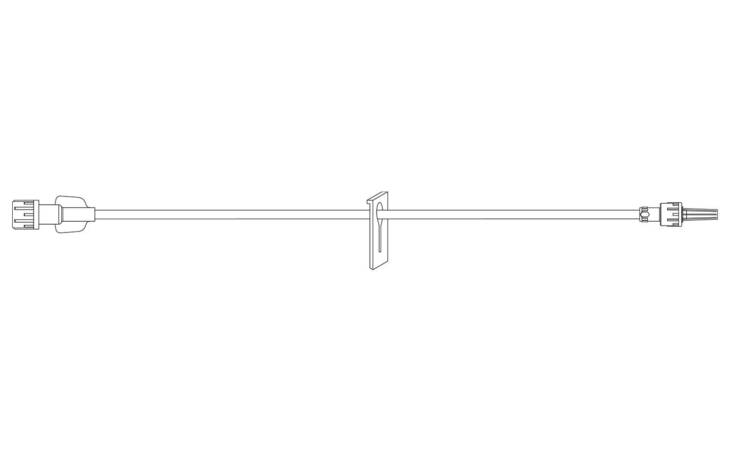 Extension set minibore slide clamp(s) spin male luer lock. Not made ...
