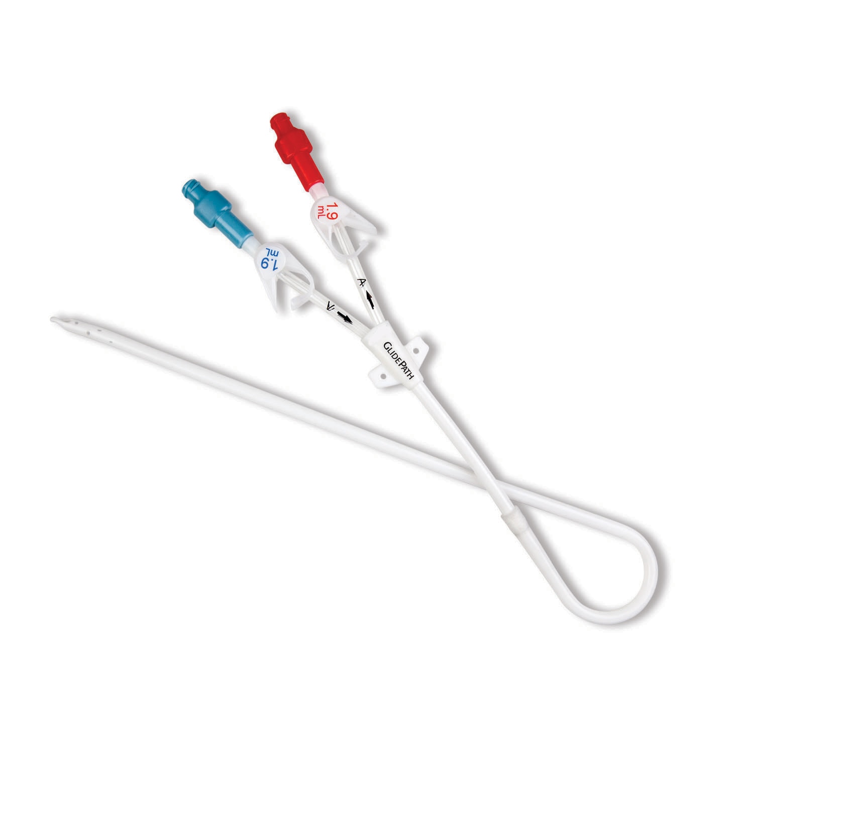 GlidePath™ 緊急時ブラッドアクセス留置用カテーテル 外径14.5F, 有効長28 cm, アルファタイプ - 5396280 | BD