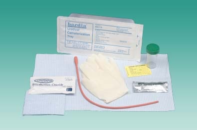 Bardia™ Intermittent Trays - Waterproof underpad, fenestrated drape, 3 ...