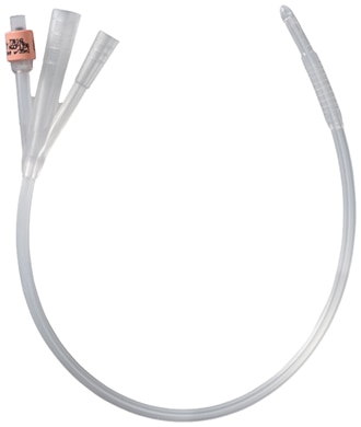 Lubri-Sil™, 3-Way, Specialty, Silicone, Short Round Tip, Two Opposing ...