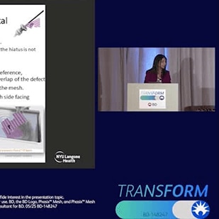 Hiatal Hernia Repair with Phasix™ ST Mesh | BD