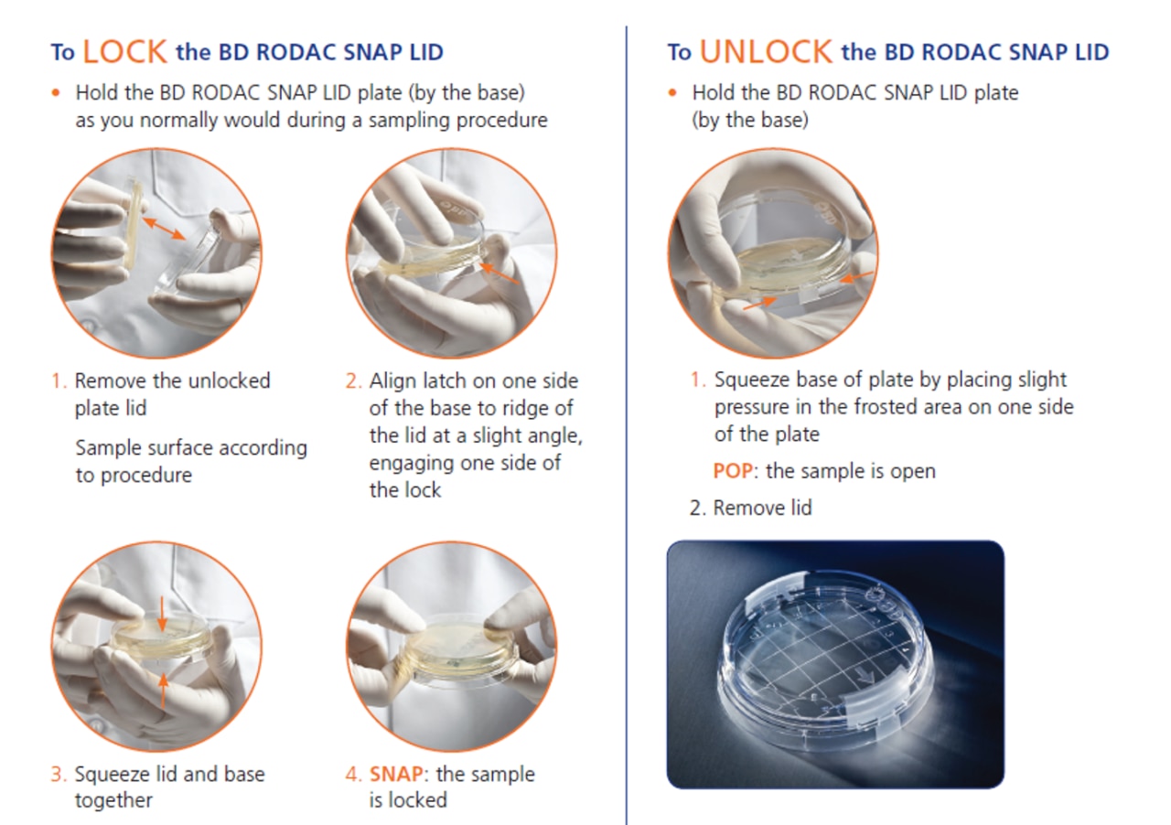 BD BBL™ IC-XT sterile plated media