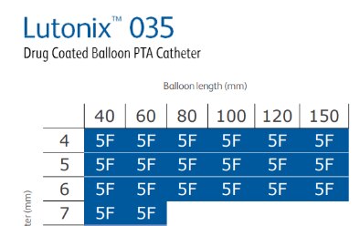 Lutonix™ Drug Coated Balloon PTA Catheters | BD South Africa