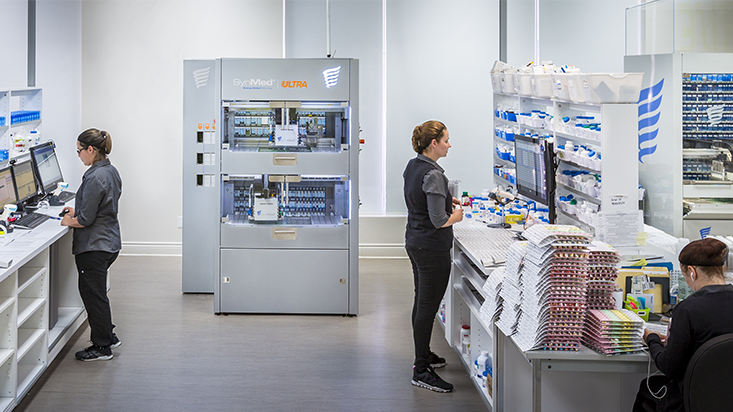Automatisation des pharmacies BD