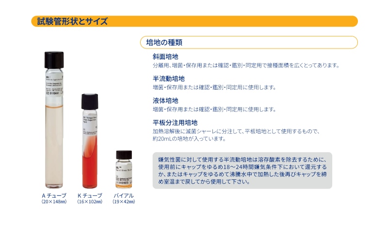 BD BBL™ 試験管培地 | BD
